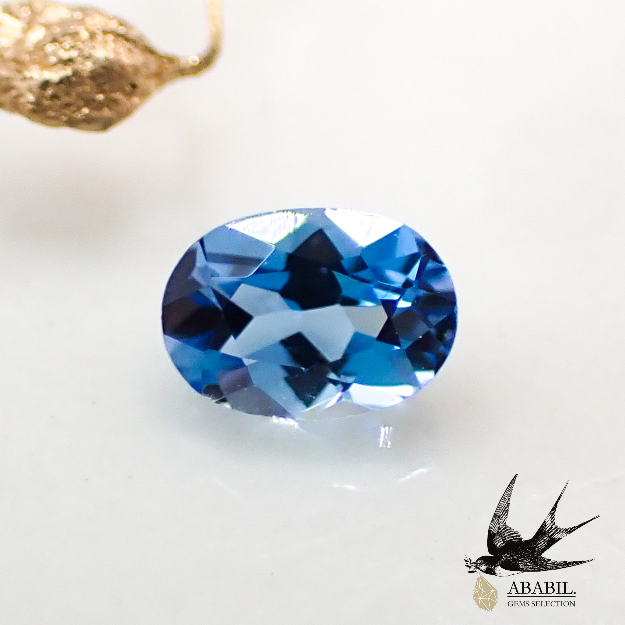 天然サンタマリアアクアマリン 0.11ct【ブラジル】★オーシャンブルー★ – ABABIL.gems